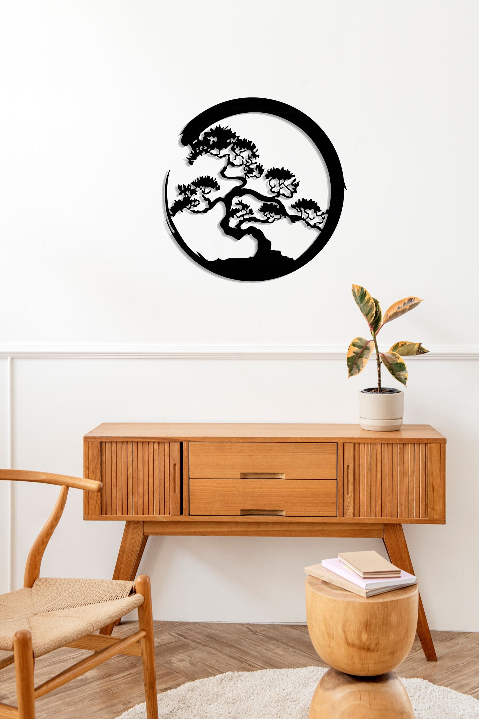 Bonsai Tree Wall Art,wall Metal Art,tree Sculpture,bonsai Art,unique ...