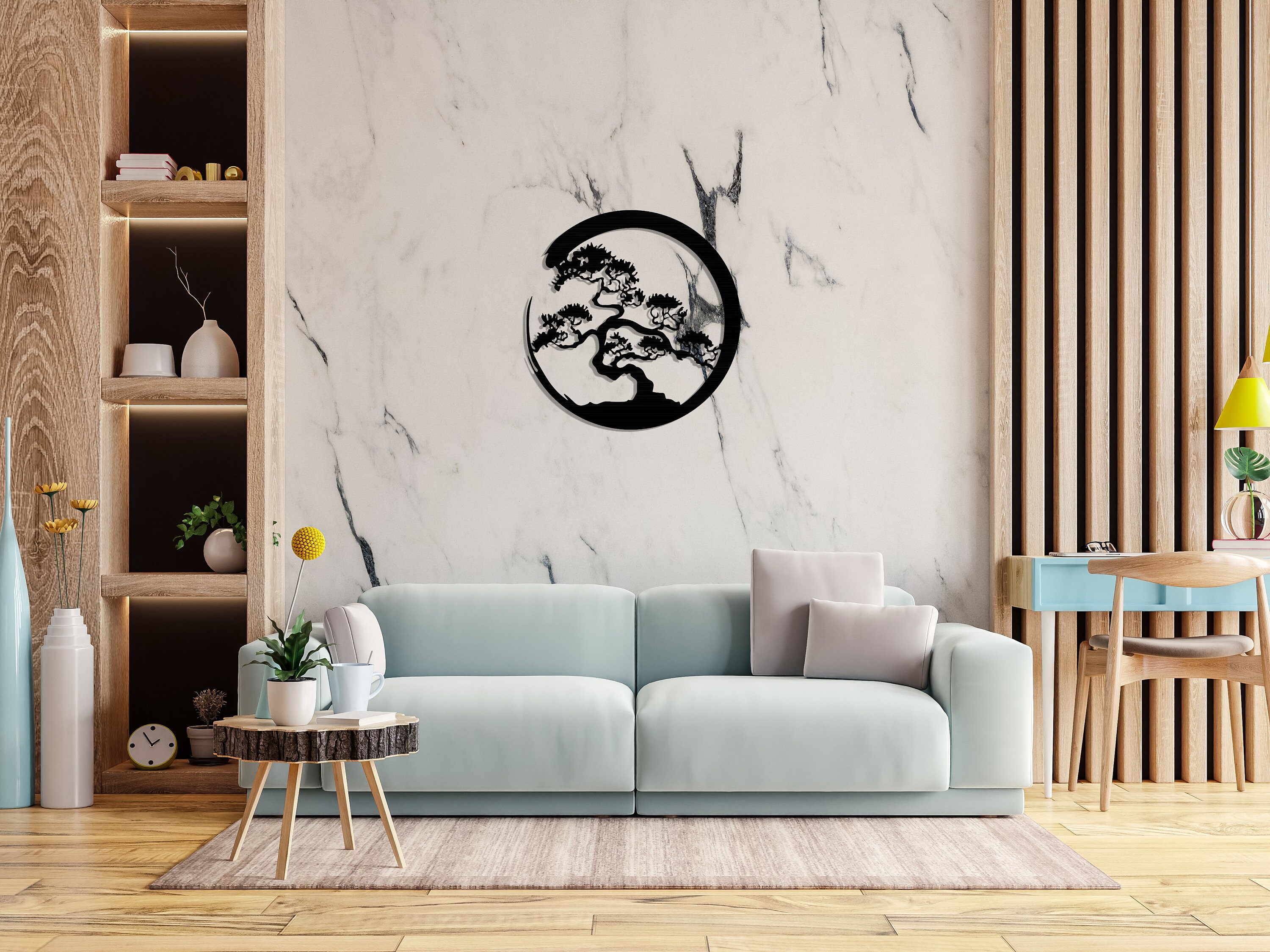 Bonsai Tree Wall Art,wall Metal Art,tree Sculpture,bonsai Art,unique ...