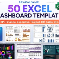 Power BI Dashboard Template, KPI Dashboard Templates for Data ...
