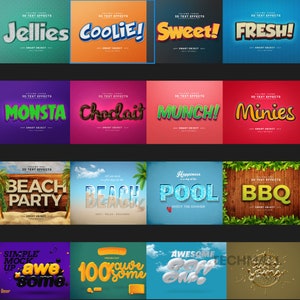 1000+ Premium Photoshop Text Effects Bundle | PSD | Editable | Various ...