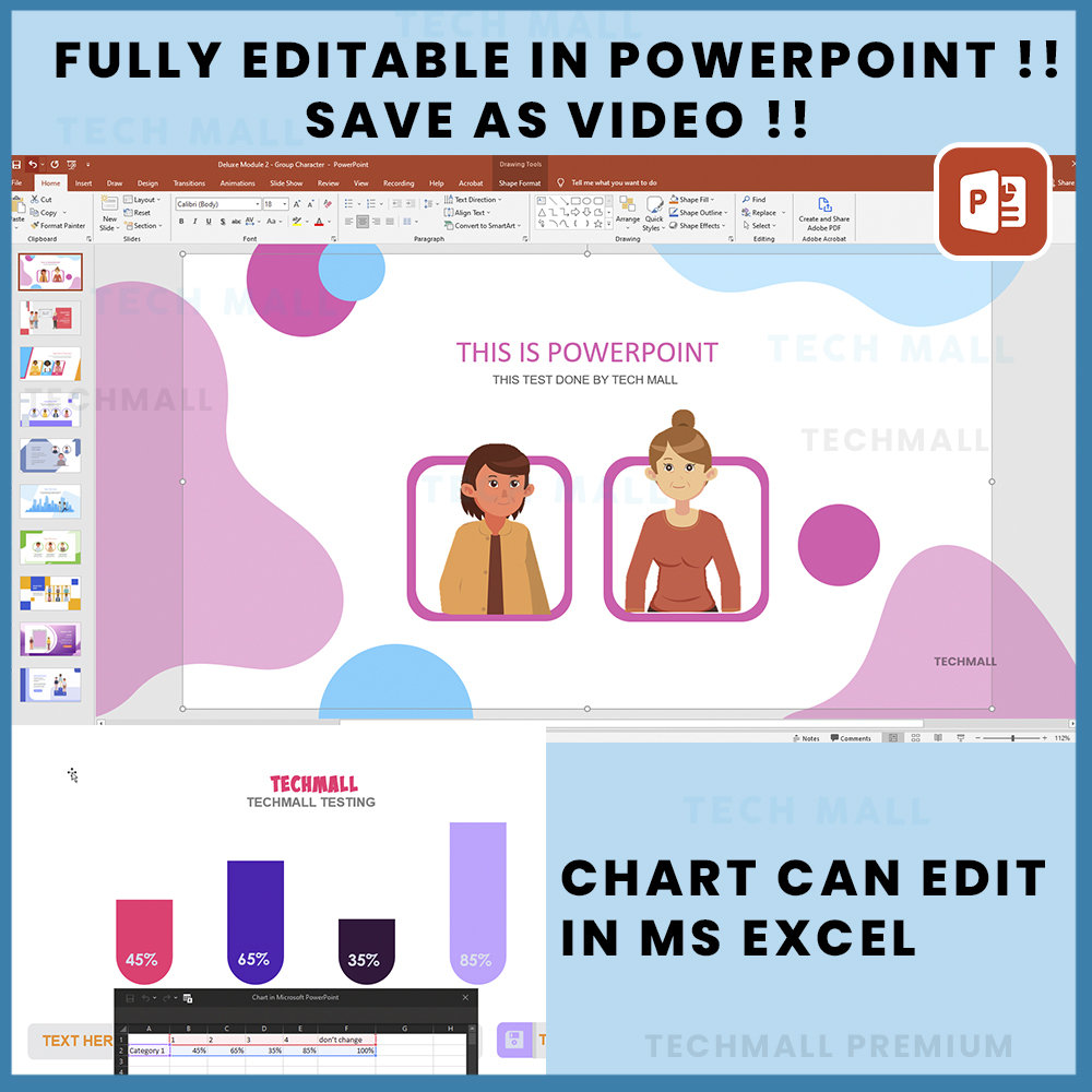 Smart Animated Professional Video Powerpoint Template | Easy Edit - Etsy