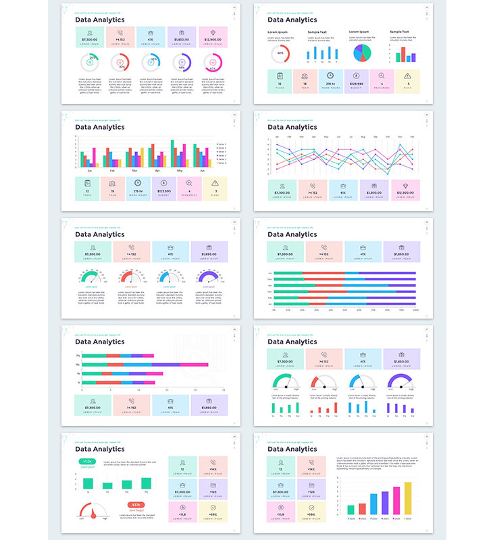 Professional Project Report Powerpoint Presentation Template: Impress ...