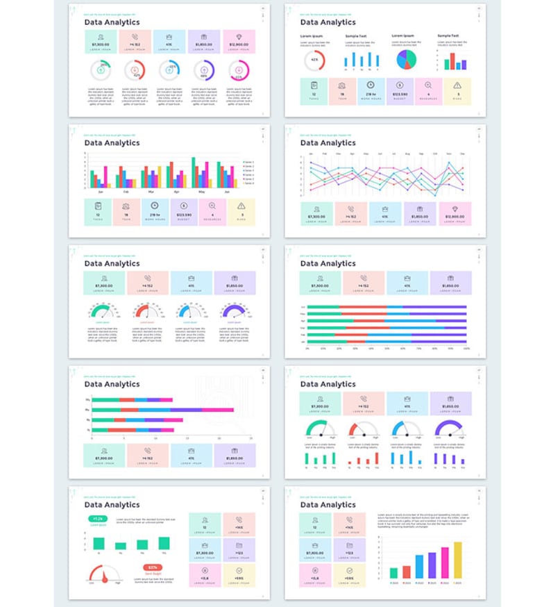 Professional Project Report Powerpoint Presentation Template: Impress ...