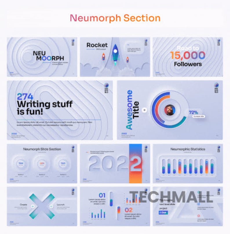 Monster Slides Premium Powerpoint Presentation Template - Etsy