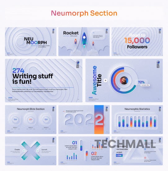 Monster Slides Premium Powerpoint Presentation Template - Etsy