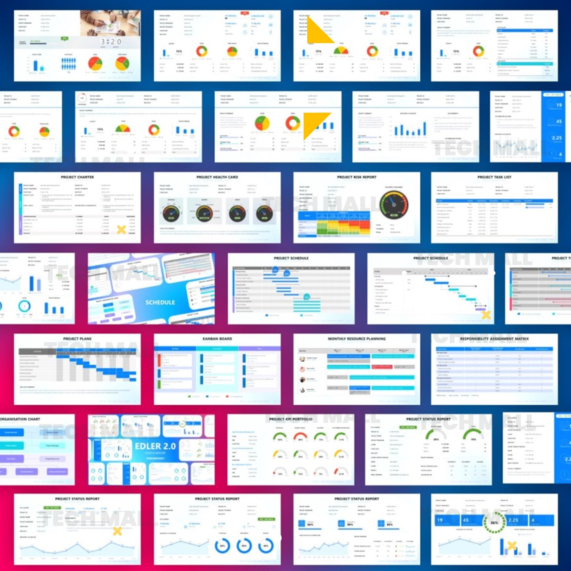 Professional Project Status Report Powerpoint Template With Editable ...