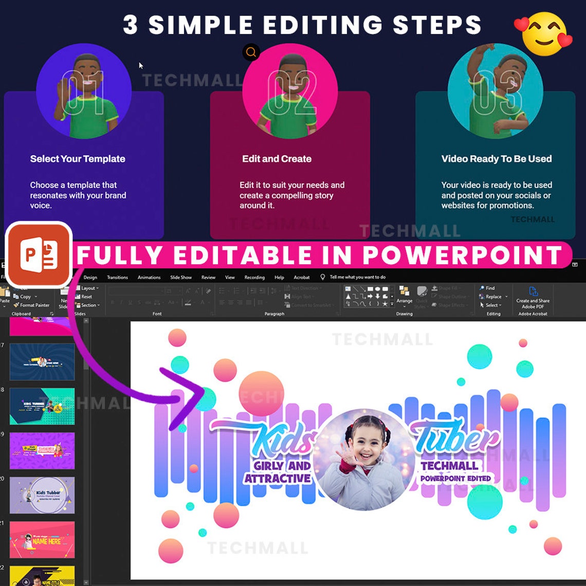 1300 Youtube Powerpoint Design Kit for Video Makers - Etsy