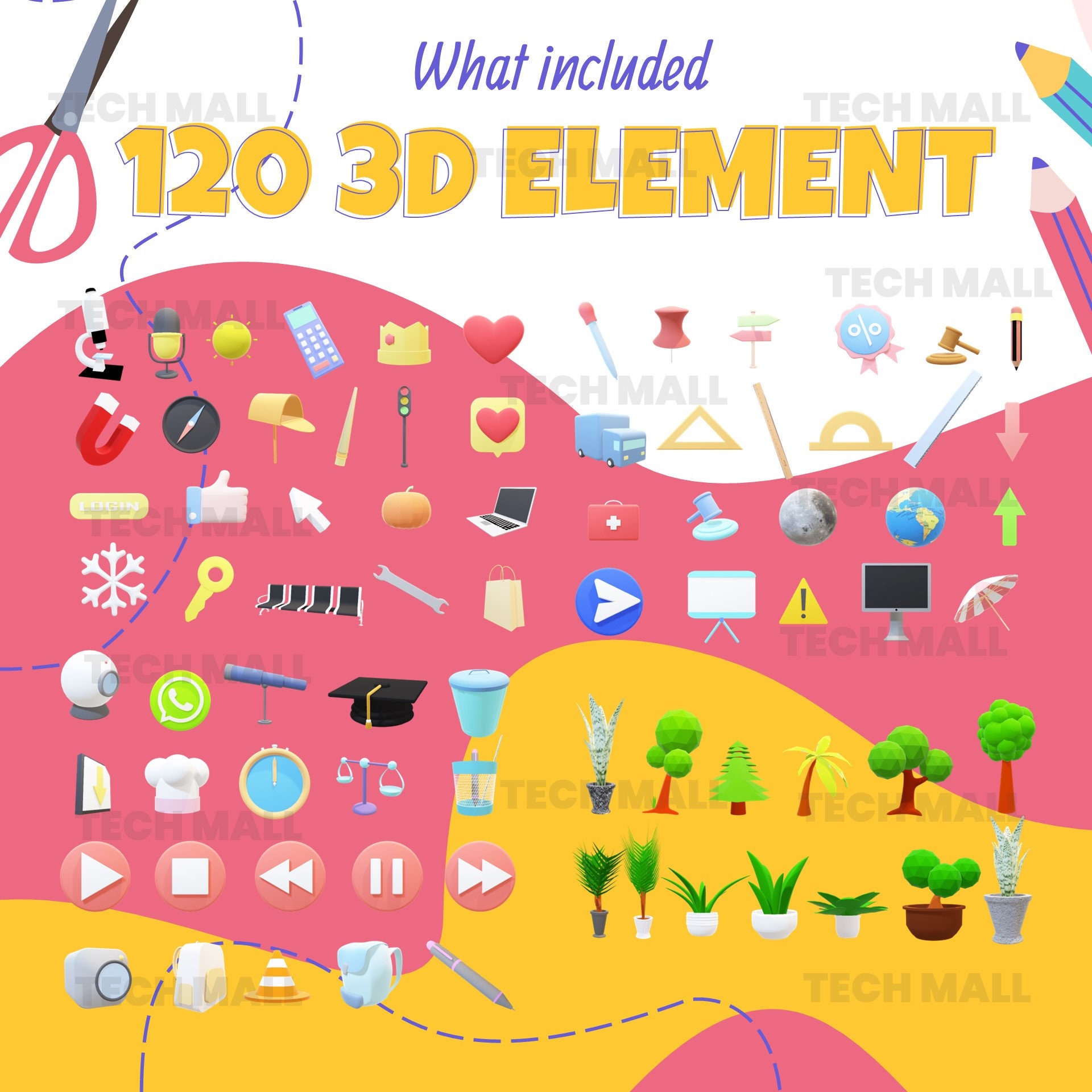 3D Teaching Powerpoint Template for Educator | Interactive Learning - Etsy
