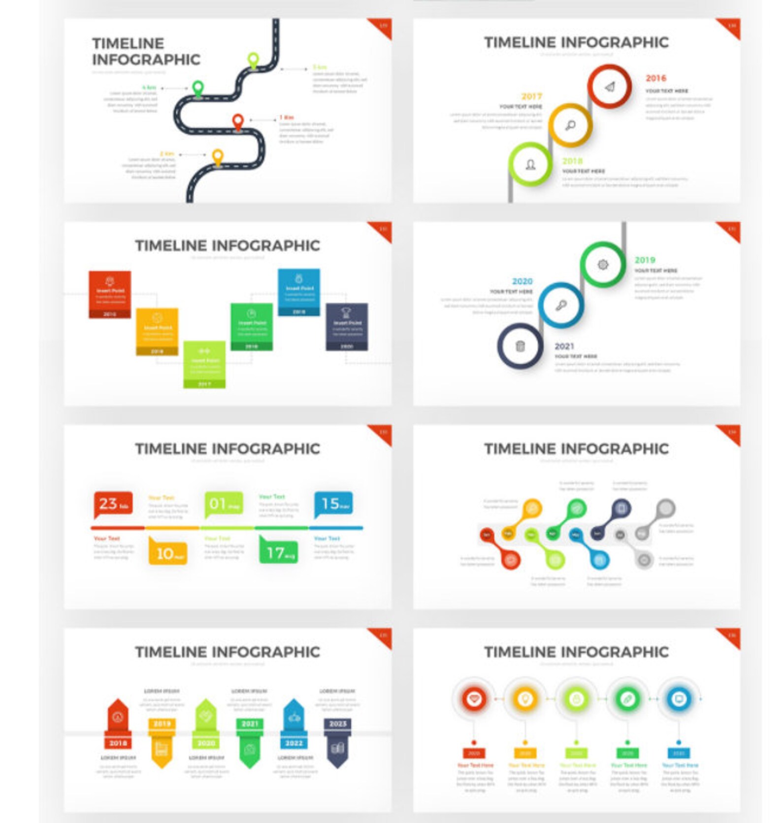 Project Timeline Powerpoint Presentation Template Fully Editable - Etsy