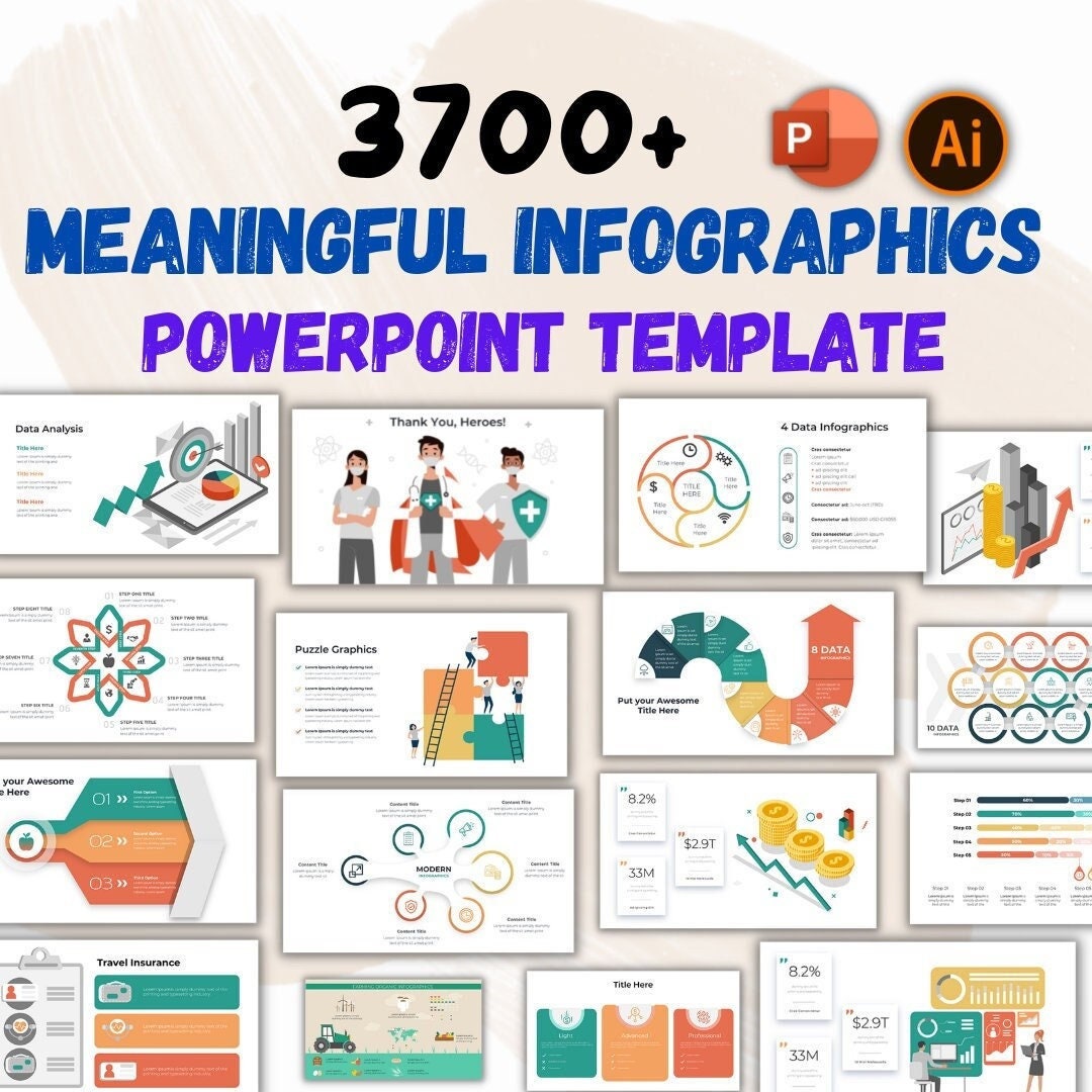 3700+ Powerpoint Template Presentation Meaningful Infographics ...