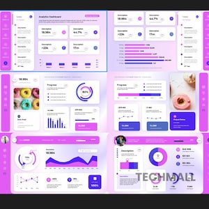 Analytics Data Dashboards Powerpoint Template: Simplify Data Insights ...