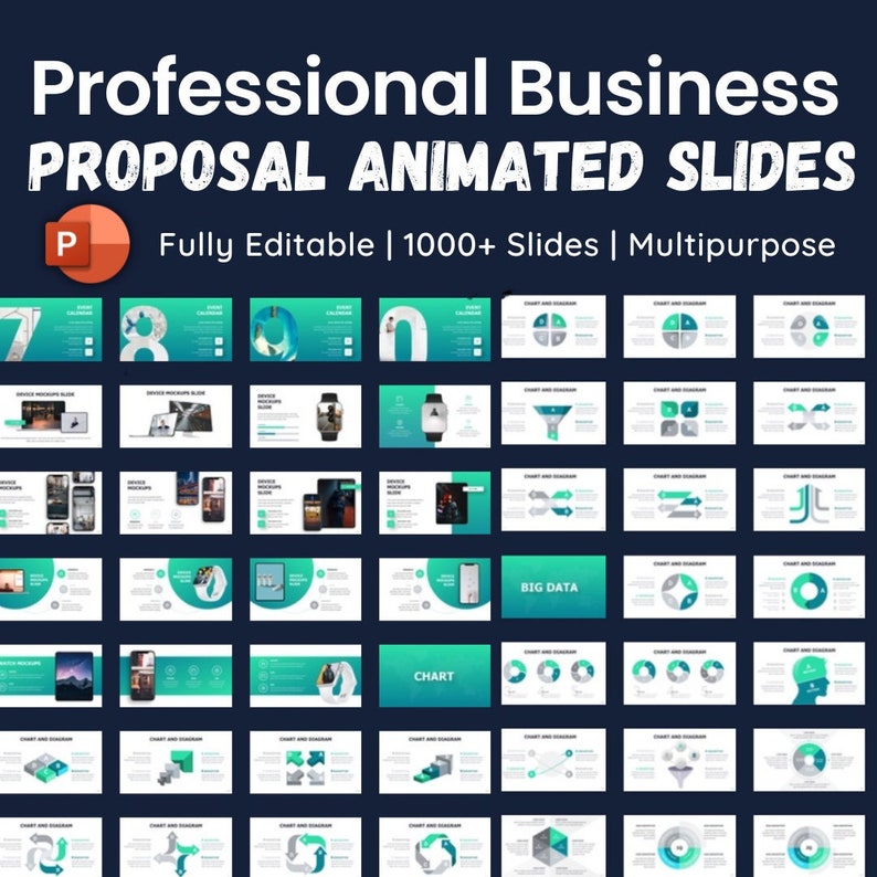 Professional Animated Business Proposal Powerpoint Presentation ...