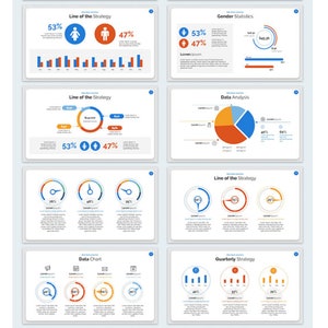 Data Statistics Powerpoint Presentation Template: Impress Your Audience ...