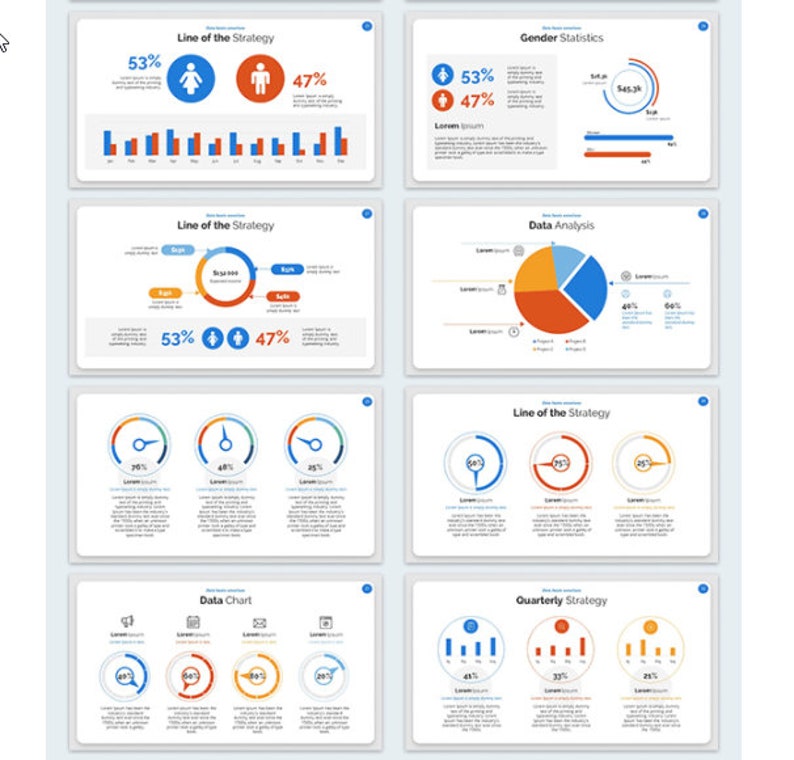 Data Statistics Powerpoint Presentation Template: Impress Your Audience ...