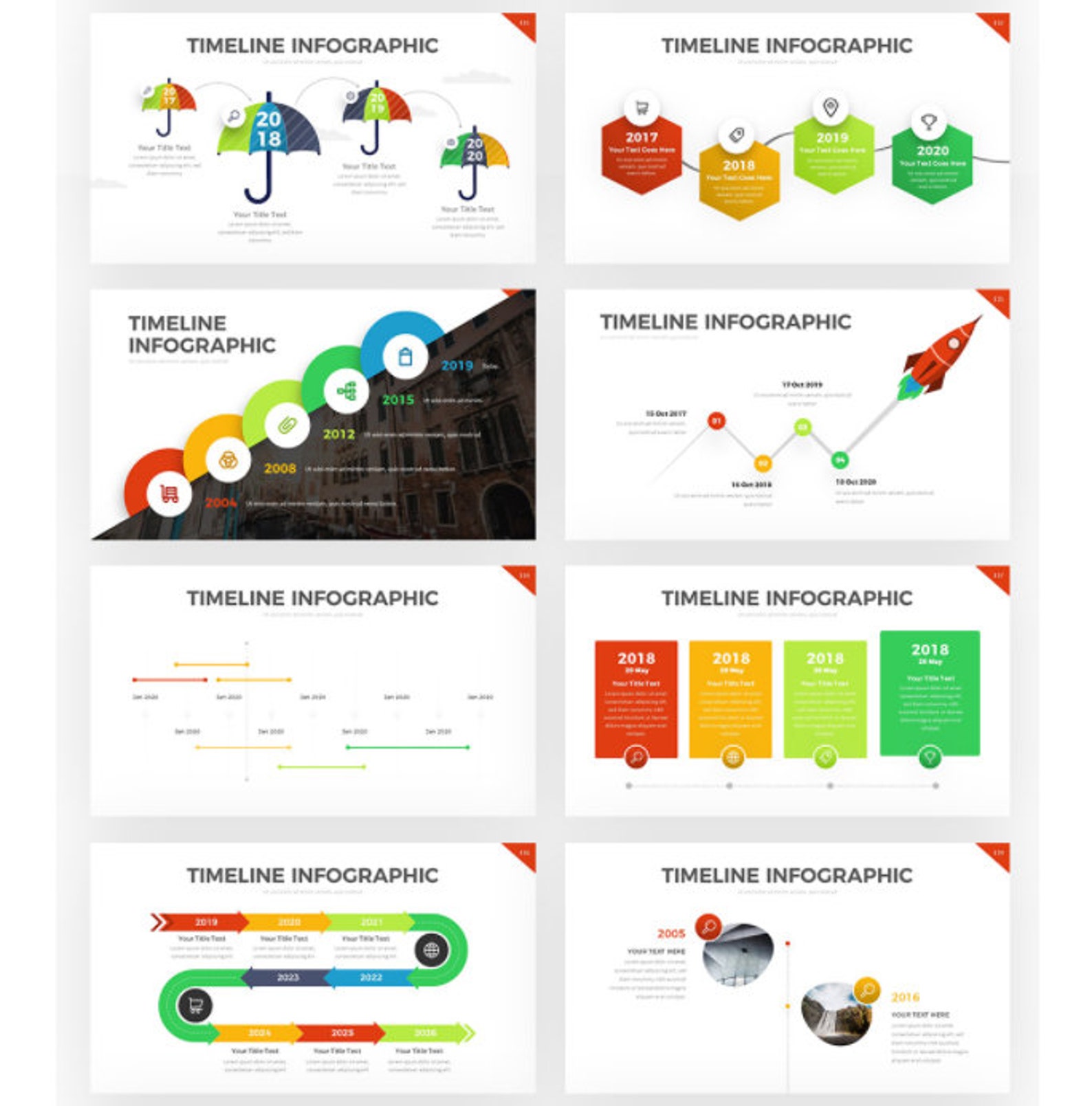 Project Timeline Powerpoint Presentation Template Fully Editable - Etsy