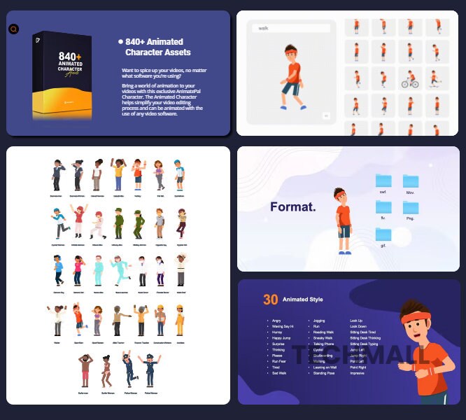 Share: Animated Powerpoint Video Toolkit Template 2022 | Easy Edit - Etsy