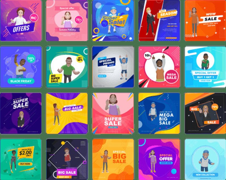 Futuristic 3D Animated Sales Video Powerpoint Template | 3D Video - Etsy