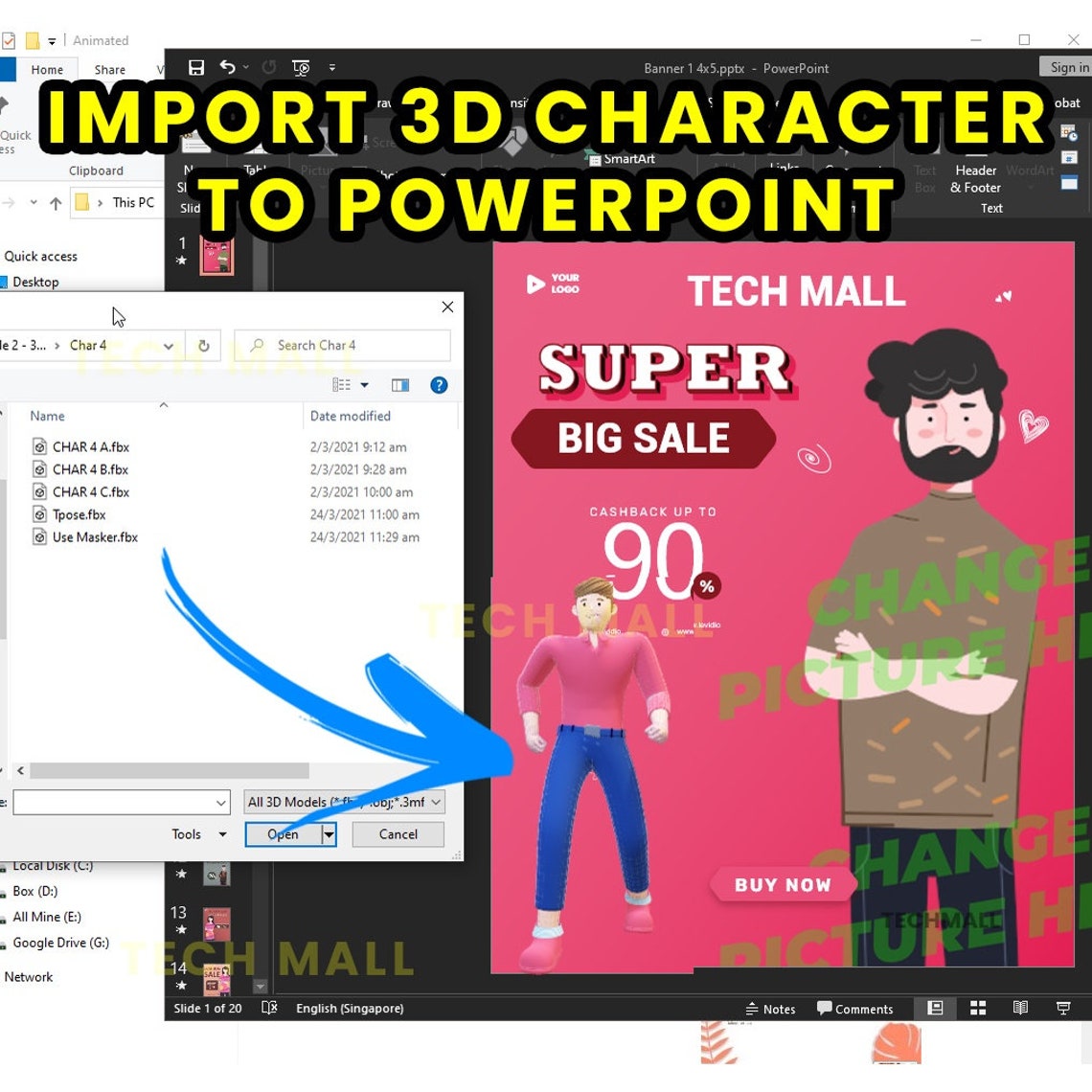 2D & 3d Animated Marketing Sales Video Powerpoint Template - Etsy