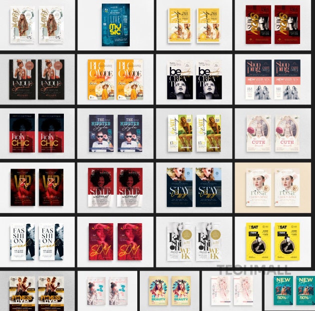 100 Fully Customizable PSD Flyer Templates for Graphic Designers ...
