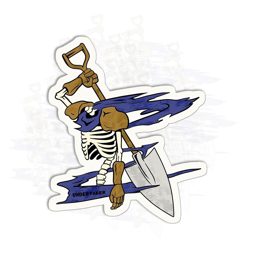 Eighty Six (86) Undertaker Sticker, Funny Vinyl Sticker, Decal for Car ...