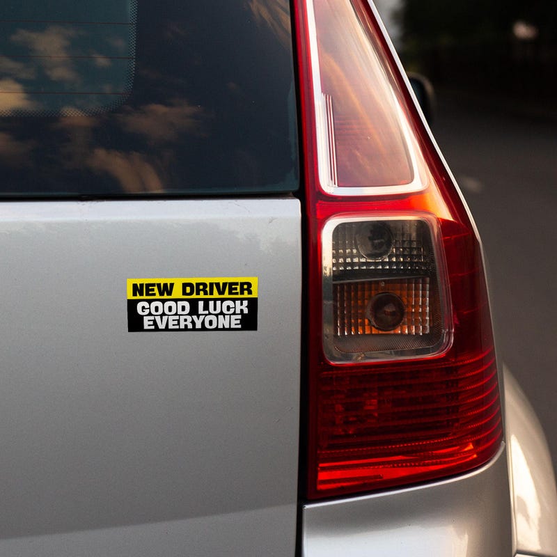 New Driver Sticker - Etsy
