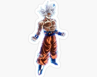 Ultra Instinct Goku Sticker - Etsy