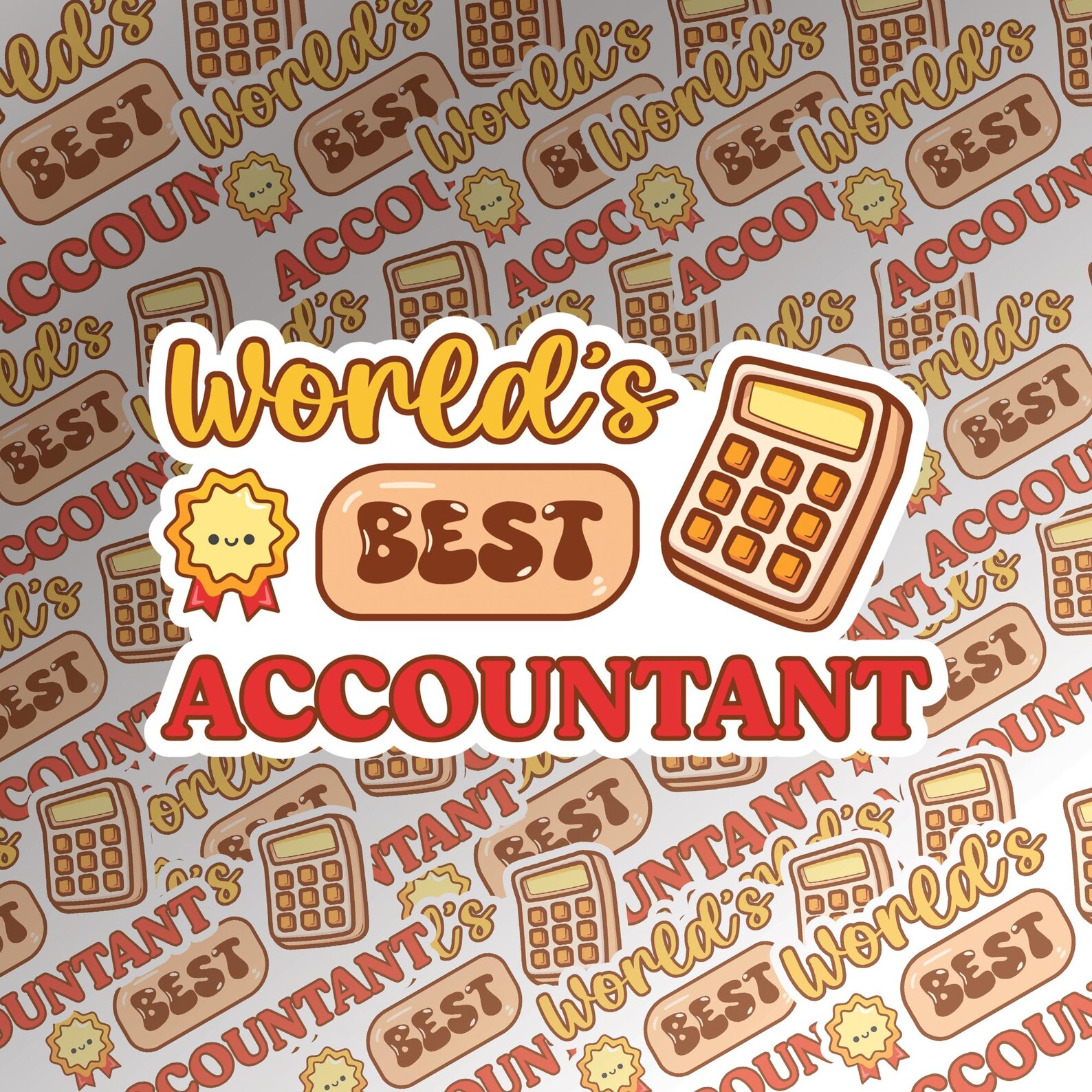CPA Accountant Sticker Sheet (10 Pcs) - Funny Waterproof Vinyl Decals ...
