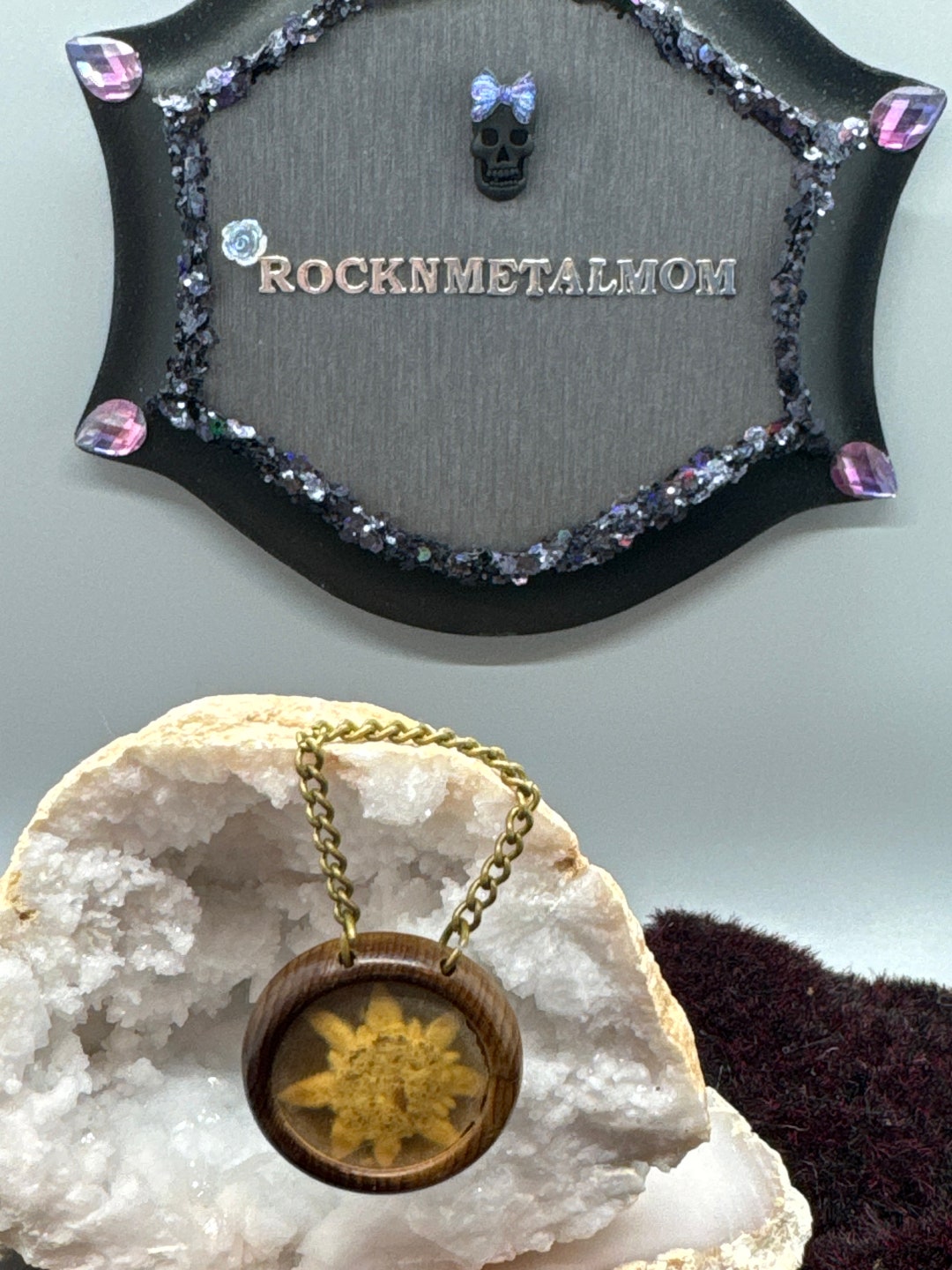 Vintage Edelweiss Dried Flower in Wood Frame Charm Mini Picture - Etsy