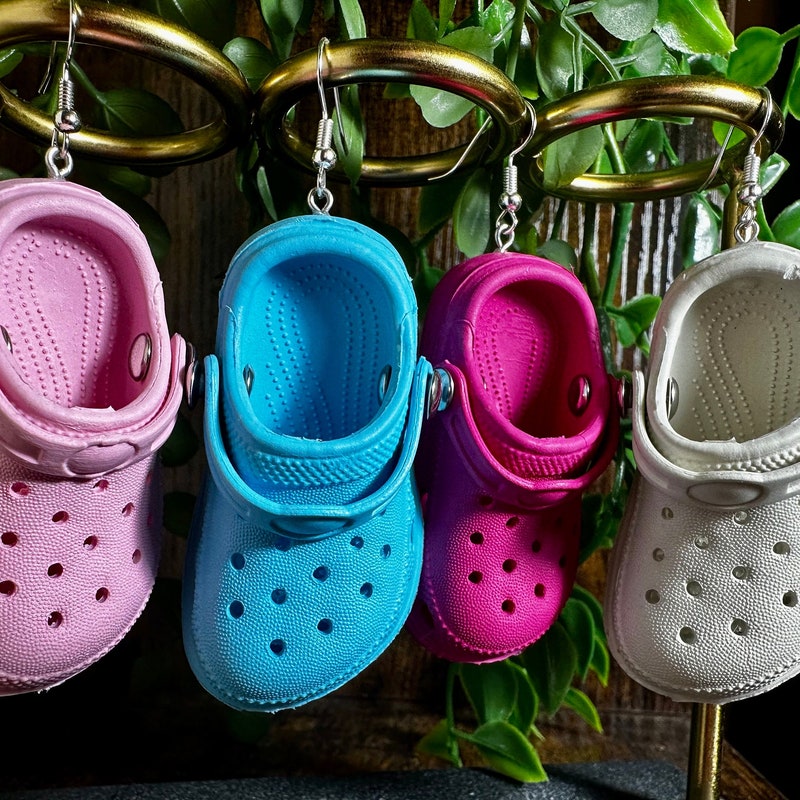 Miniature Croc Earrings - Etsy