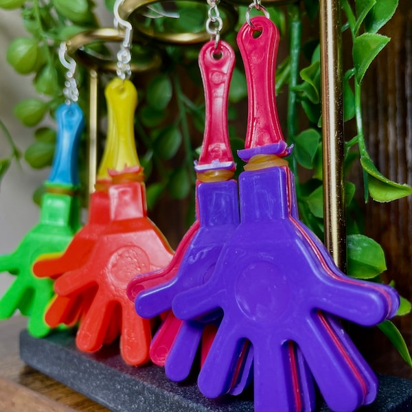 Hand Clapper Earrings - Etsy