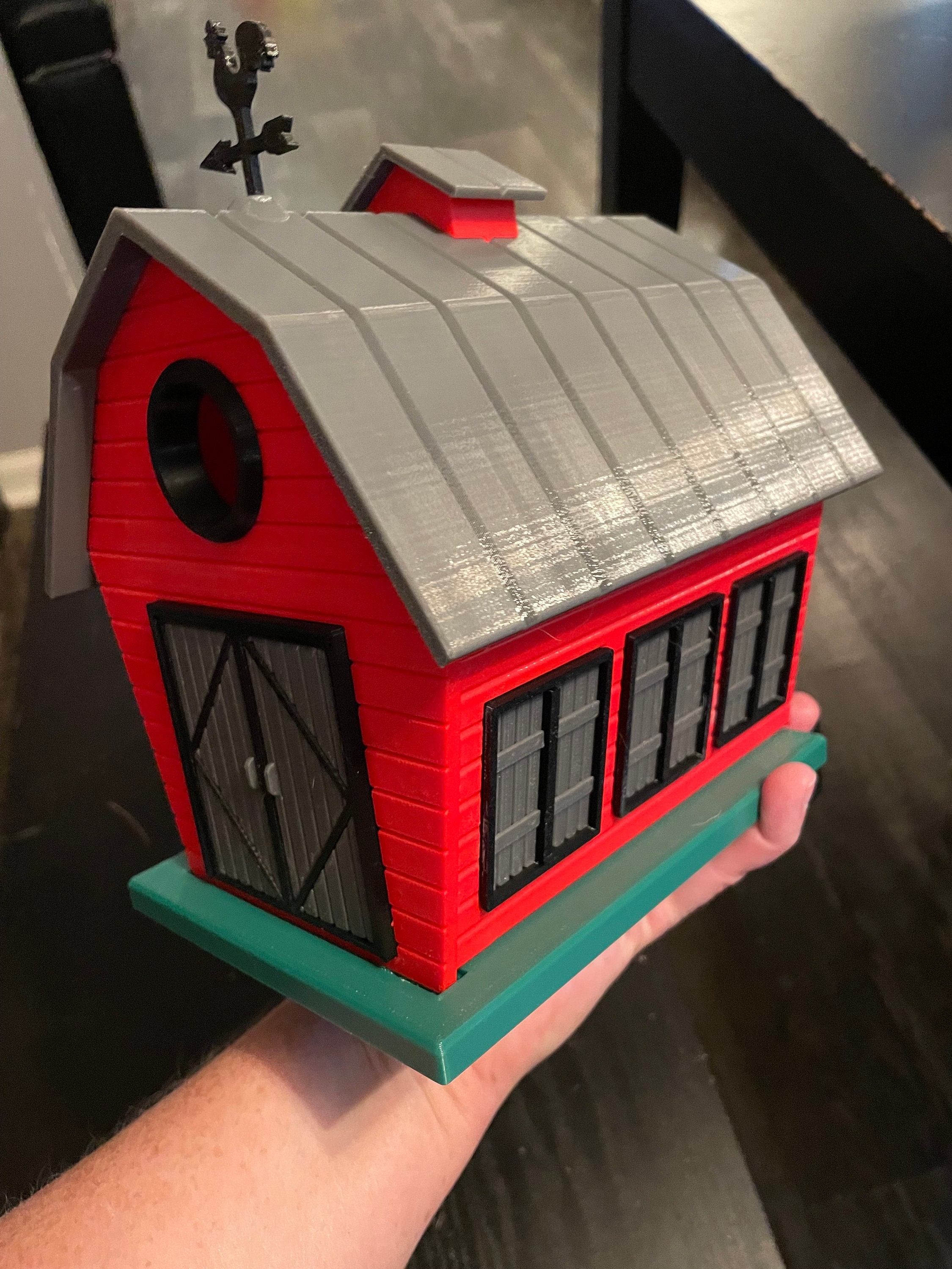 Custom 3D Printed Barn Birdhouses - Etsy