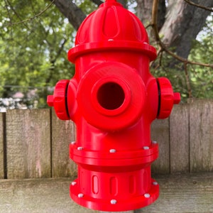 Custom 3D Printed Fire Hydrant Birdhouse - Etsy