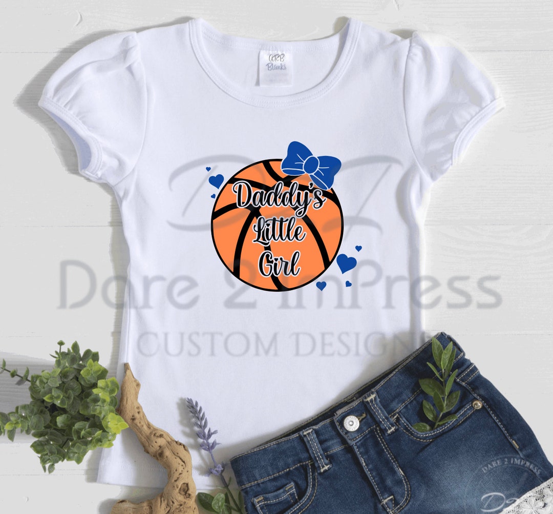 Daddy’s Little Girl. Basketball. Sports. SVG, PNG Digital File. Instant ...