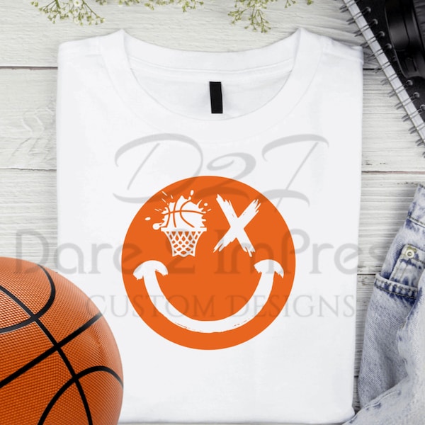 Basketball Face Svg - Etsy