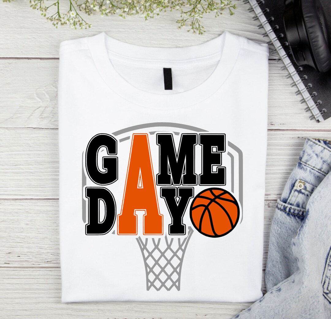 Basketball Game Day SVG PNG: Digital Design Download - Etsy