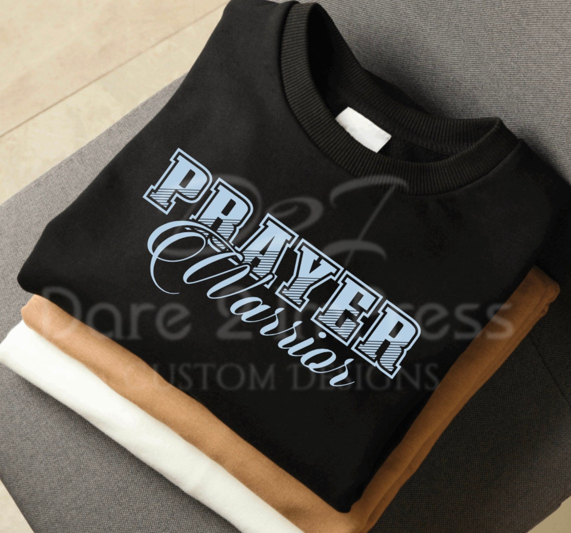 Prayer Warrior. Faith. Praise God. SVG PNG Digital Design. - Etsy