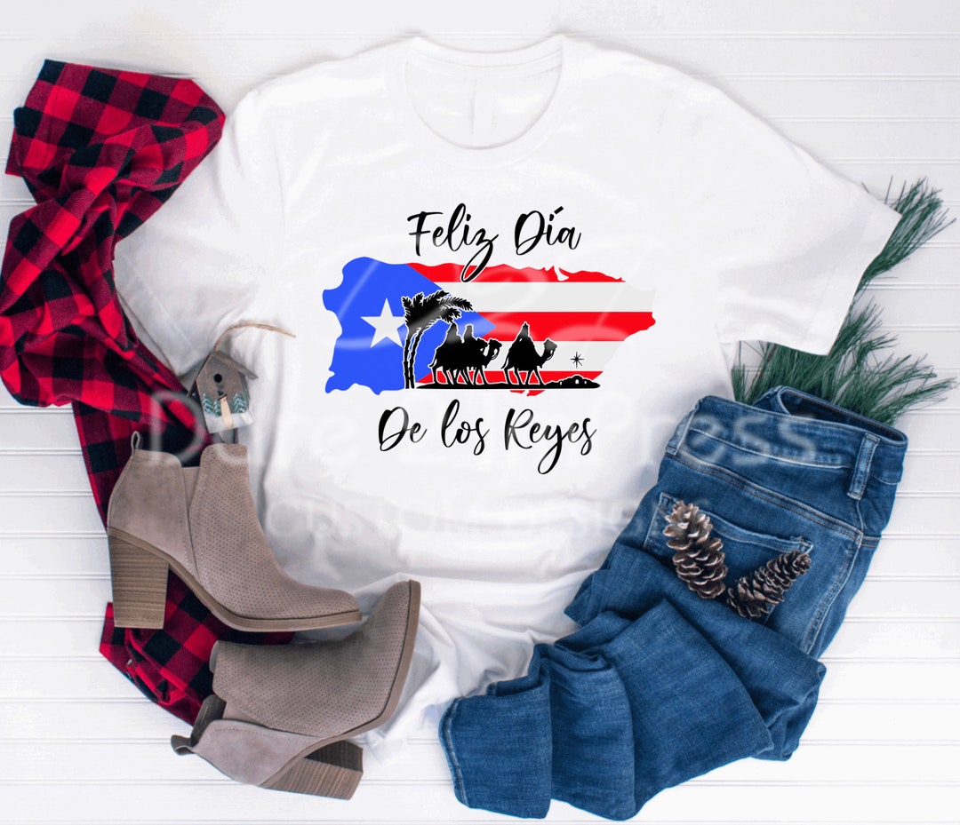 Feliz Navidad Three Kings Puerto Rico SVG PNG (digital File) - Etsy
