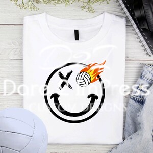6 Styles Included! Volleyball Smiley. Smiley. Volleyball. Sports Smiley ...