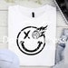 Smiley X (2 Styles Included). Smiley. Smile. SVG, PNG Digital File ...