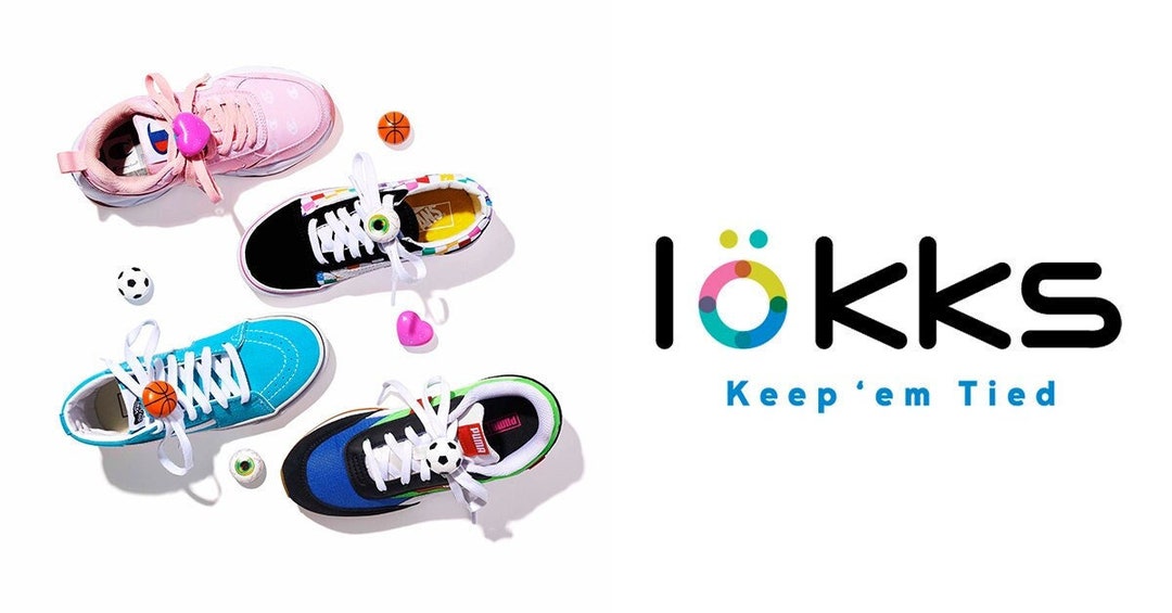 Shoelace Locks - Fun to Wear and Keep Laces Tied! Sneakers, Boots ...