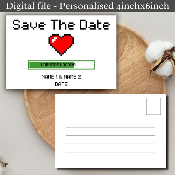 Fun Save the Date - Etsy