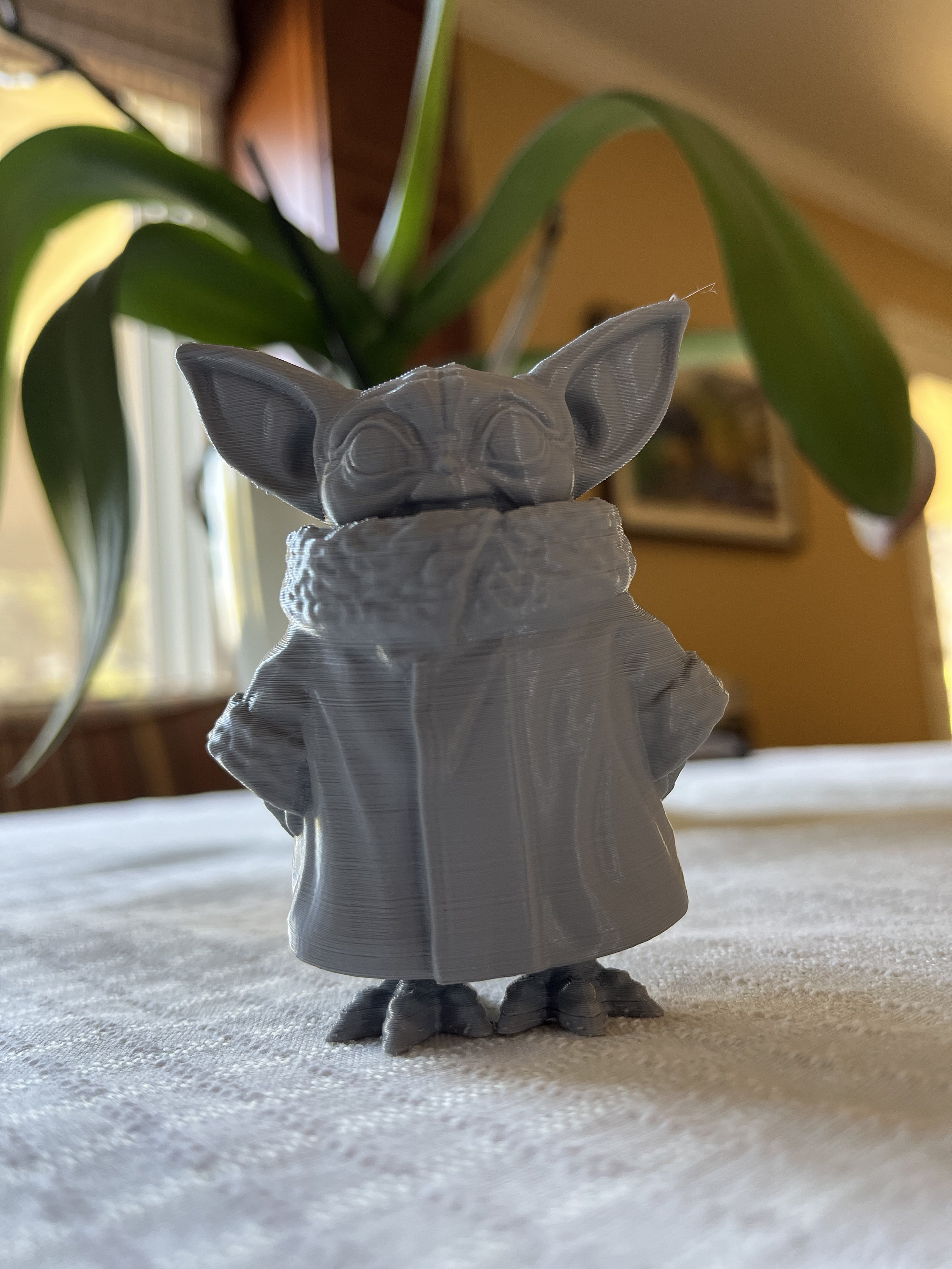 Grogu Desk Toy 3d Printed - Etsy