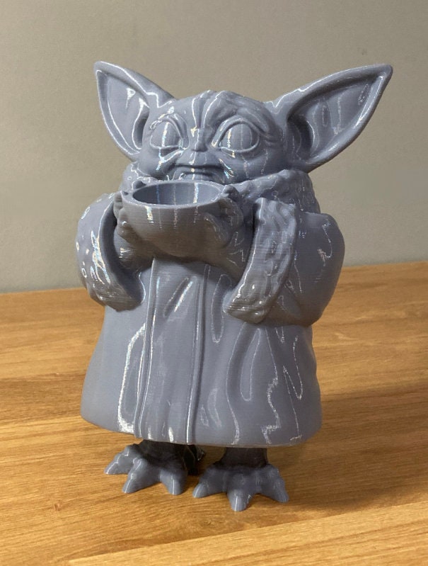 Grogu Desk Toy 3d Printed - Etsy