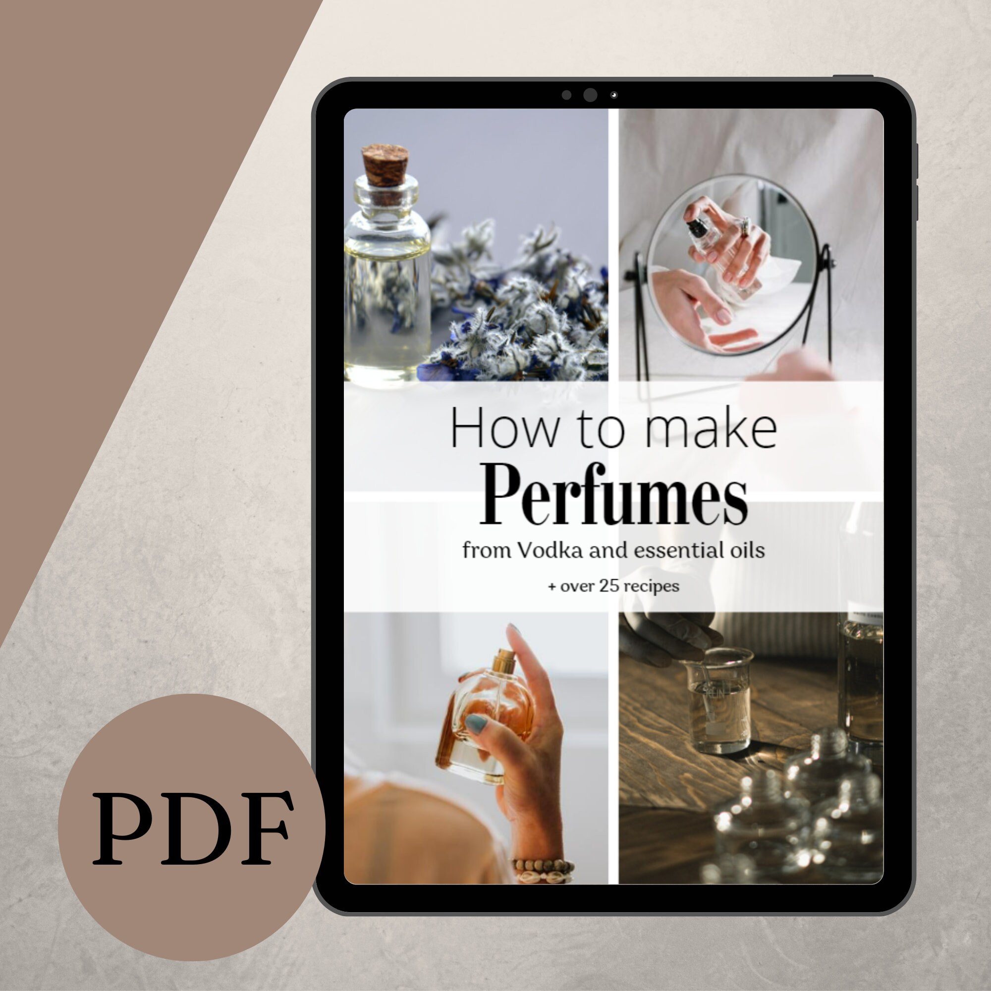 Perfume Recipe Ebook Pdf Diy Perfume Essential Oil Blends Diy Gift ...
