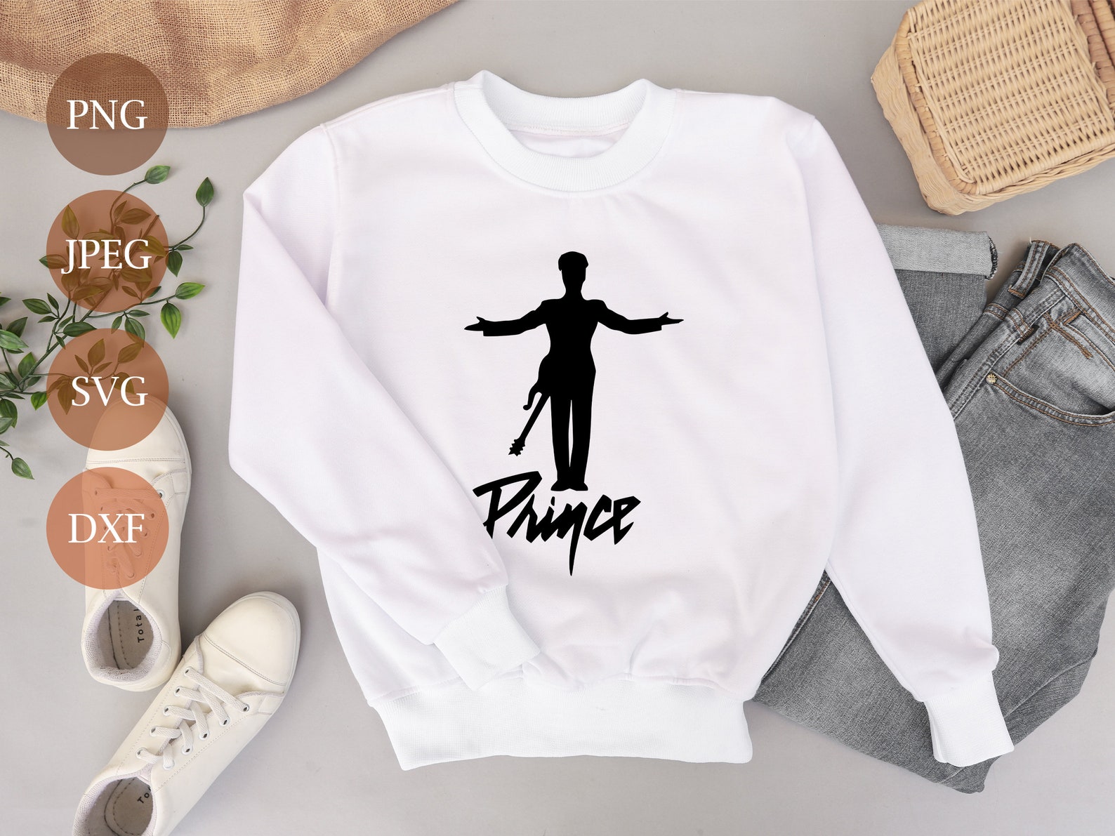 Prince Symbol Svg, Prince Silhouette Cut File, Prince Dxf. - Etsy
