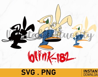 Blink Rabbit Svg - Etsy