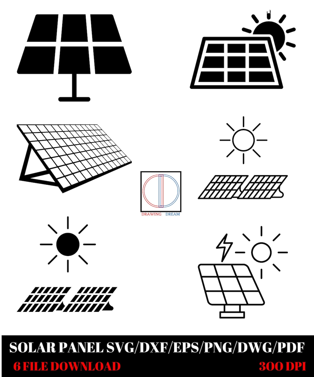 Solar Panel SVG, Solar Power Svg, Green Energy, Renewable Energy Svg ...