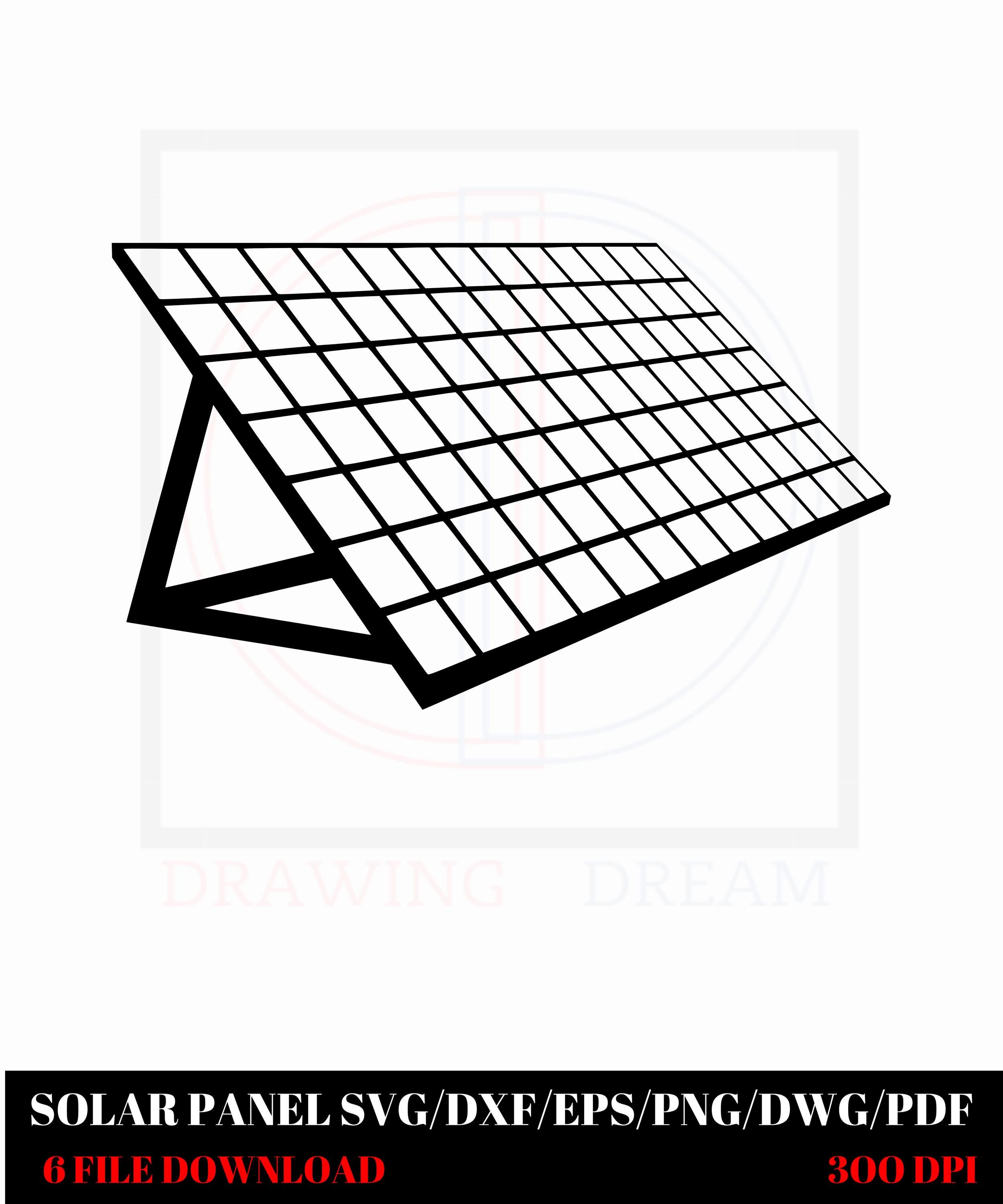 Solar Panel SVG, Solar Power Svg, Green Energy, Renewable Energy Svg ...