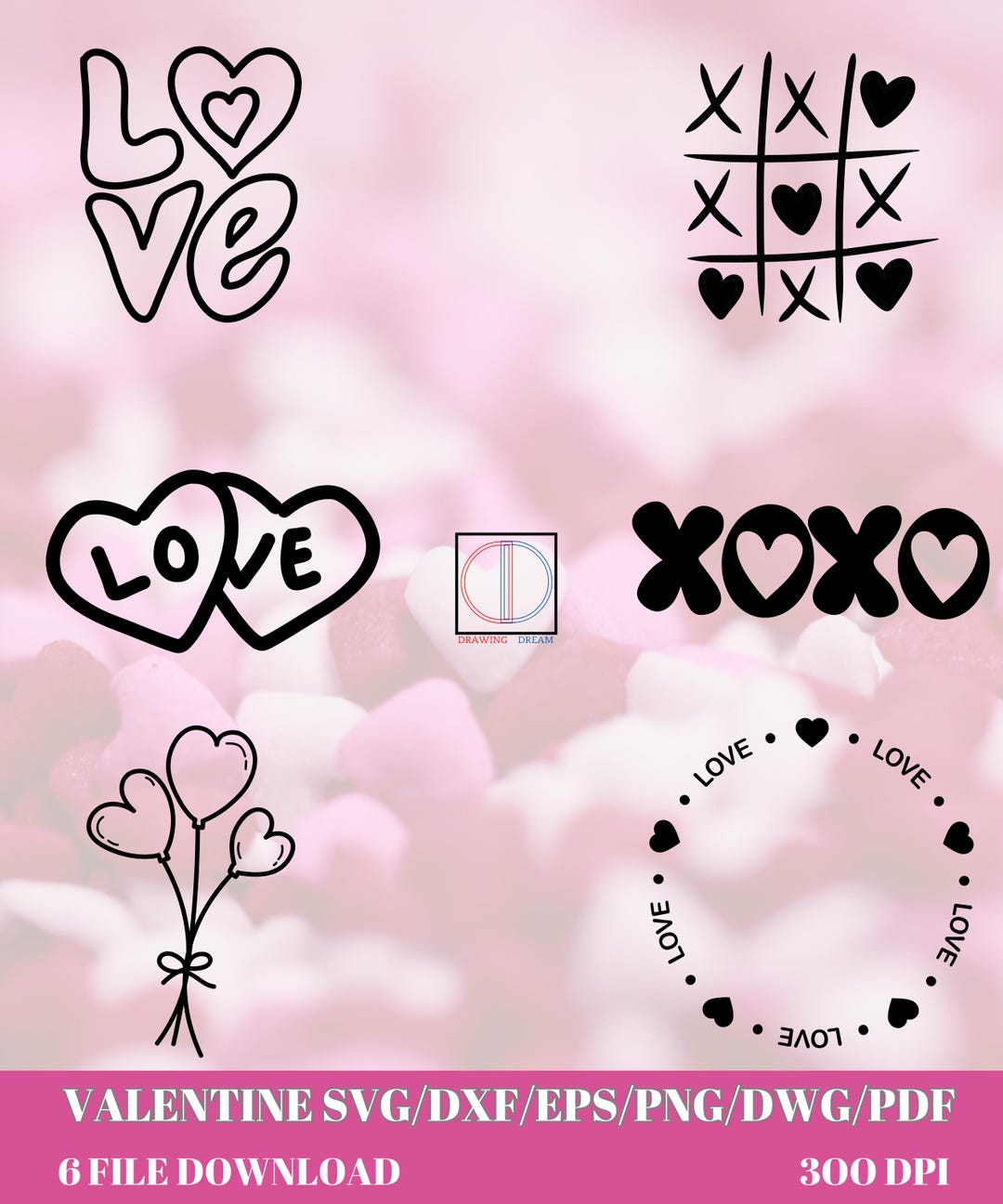 Valentine Svg, Valentinstag Svg, Valentine Png, Valentine Svg Bundle ...