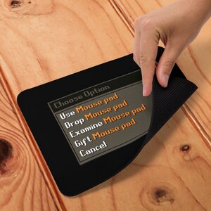 Runescape Mouse Pad Old School Runescape Inspired Gaming - Etsy